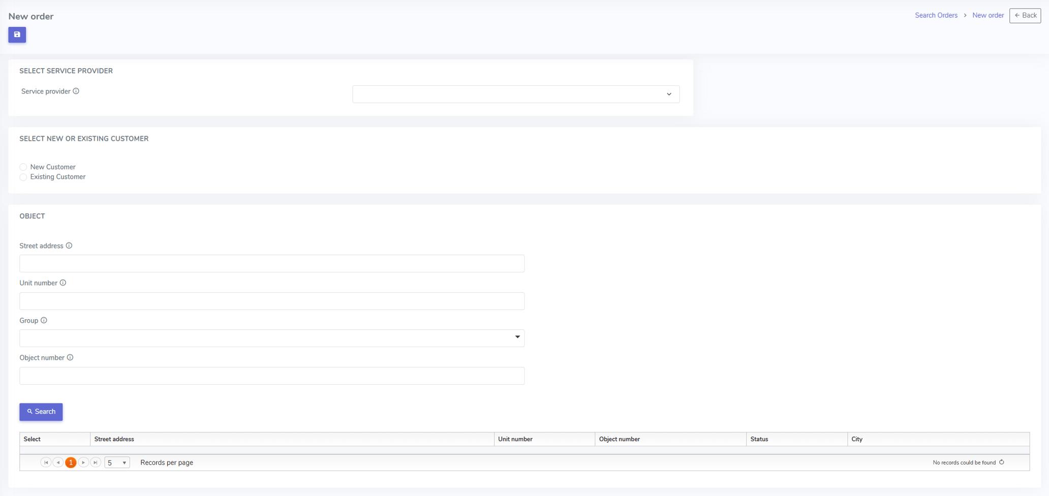 How to Create an Order