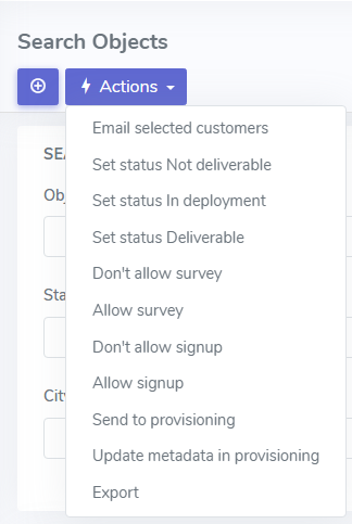 An Overview of the Objects Page in Business Engine